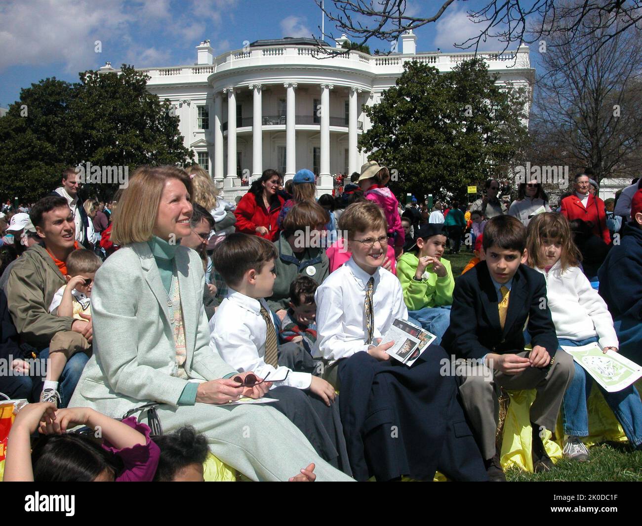 Secretary Mel Martinez at White House Easter Egg Roll. Secretary Mel ...