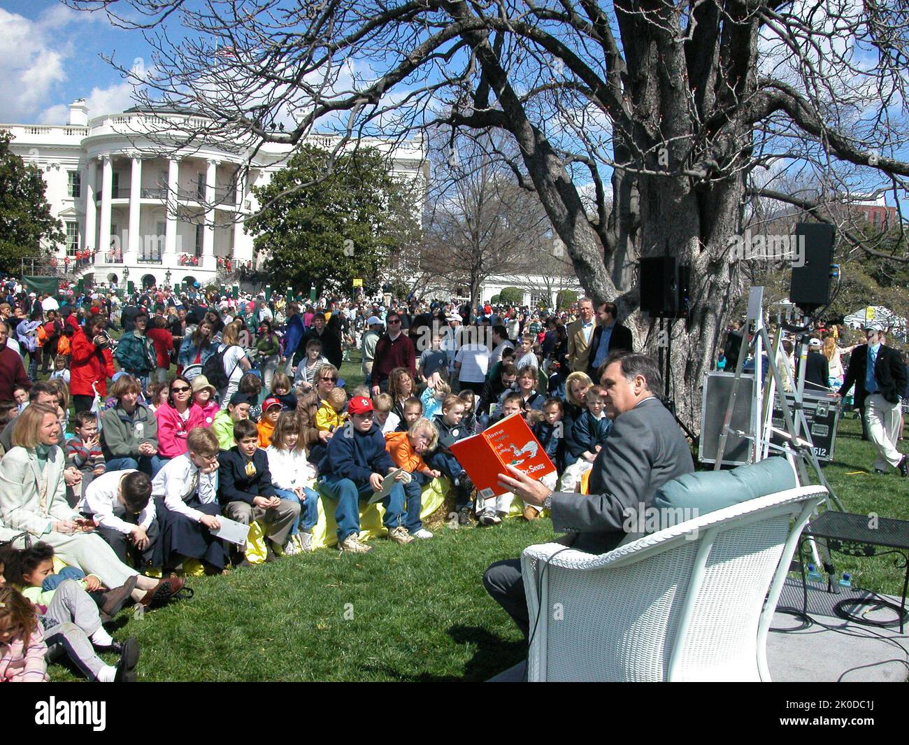 Secretary Mel Martinez at White House Easter Egg Roll. Secretary Mel ...