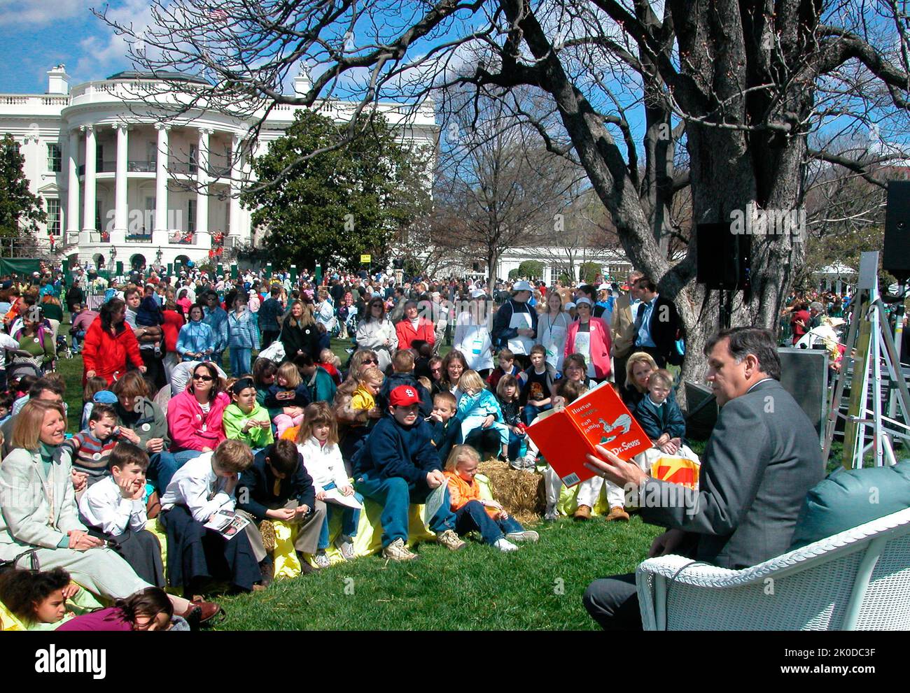 Secretary Mel Martinez at White House Easter Egg Roll. Secretary Mel ...