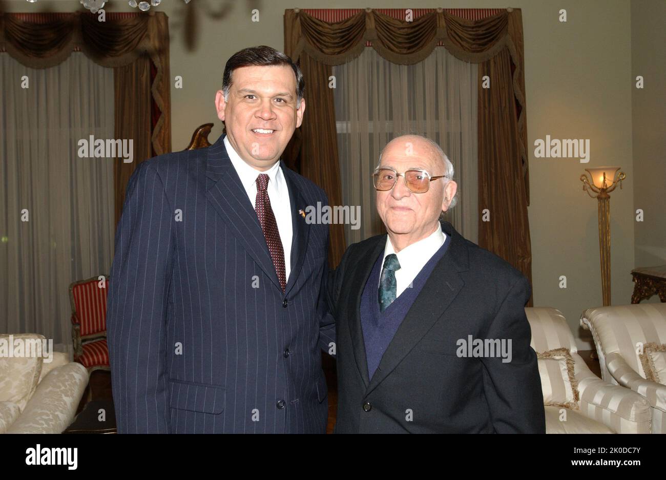 Secretary Mel Martinez in Madrid, Spain. Secretary Mel Martinez in ...