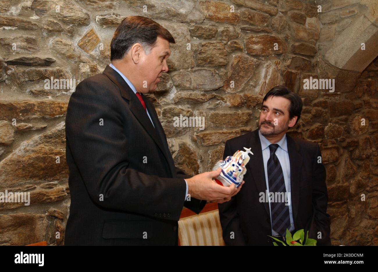Secretary Mel Martinez in Madrid, Spain. Secretary Mel Martinez in ...