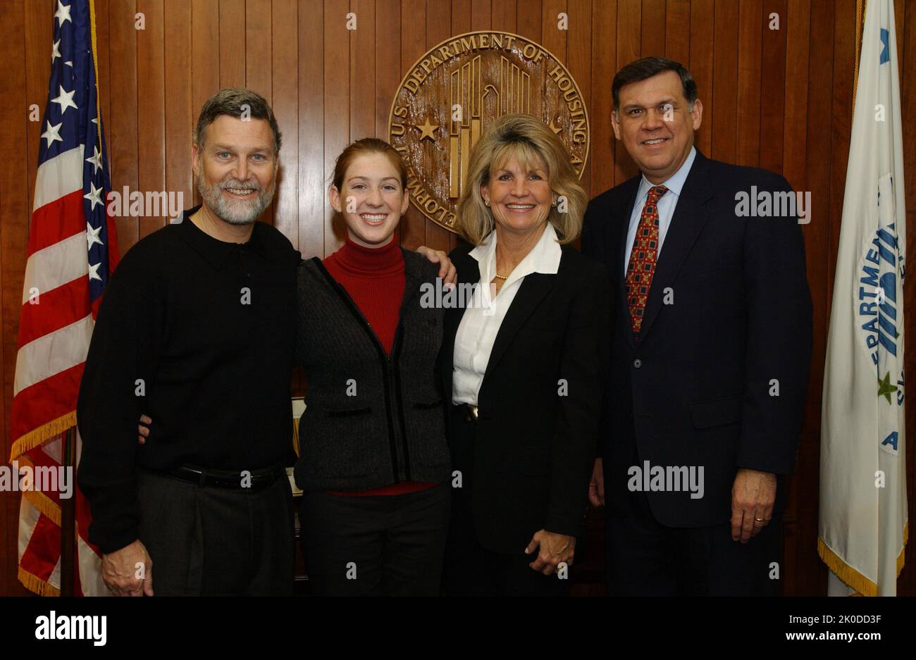 Secretary Mel Martinez with Jamie and Peter Fox. Secretary Mel Martinez ...