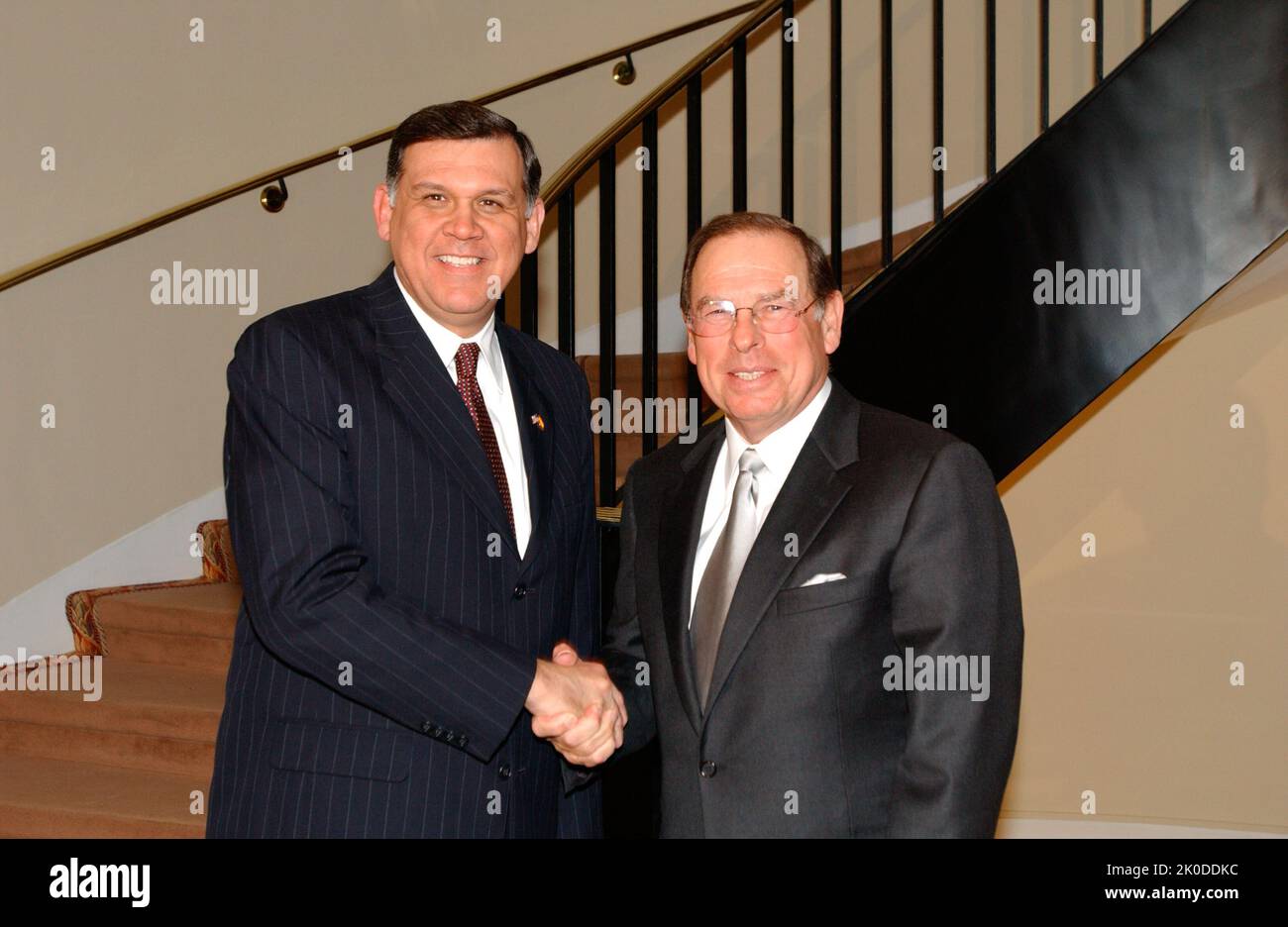 Secretary Mel Martinez in Spain. Secretary Mel Martinez in Spain ...