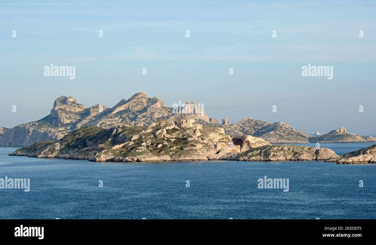 Coastal landscape outside of Marseille, France Stock Photo - Alamy