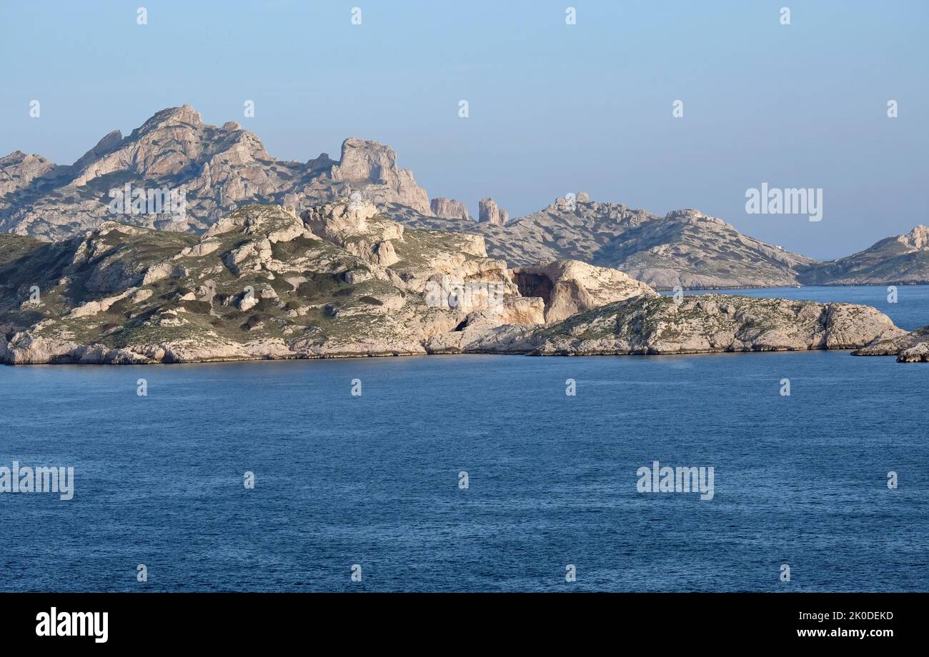 Coastal landscape outside of Marseille, France Stock Photo - Alamy