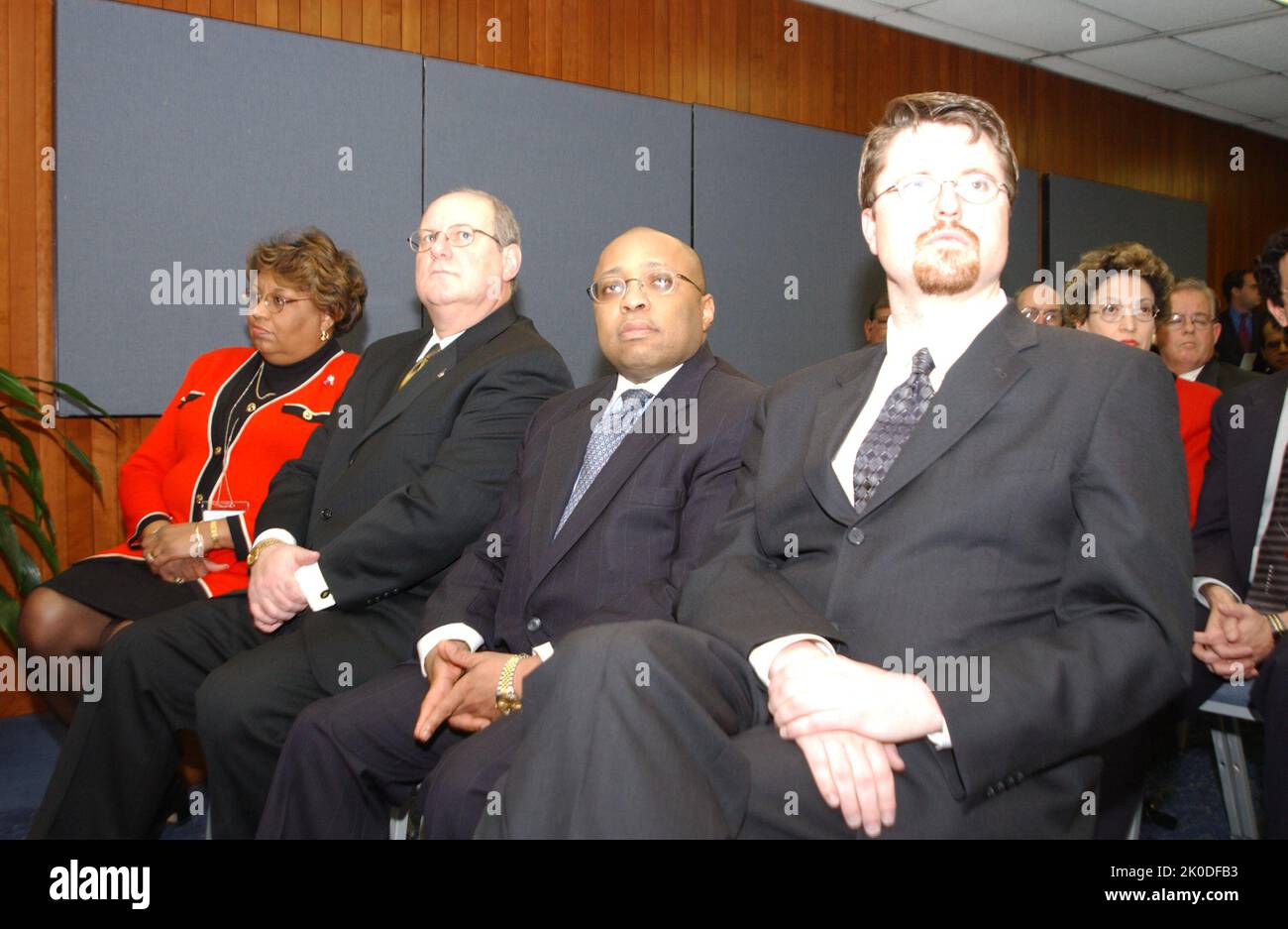 Secretary Martinez with HUD New York 9/11 Heroes. Secretary Martinez ...