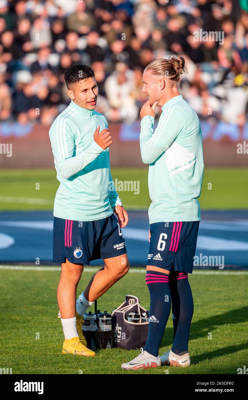 Odense, Denmark. 10th Sep, 2022. Roony Bardghji (40) and Christian ...