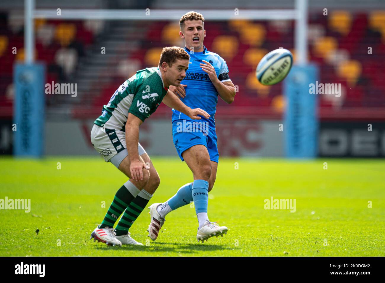 LONDON, UNITED KINGDOM. 10th, Sep 2022. Paddy Jackson of London Irish ...