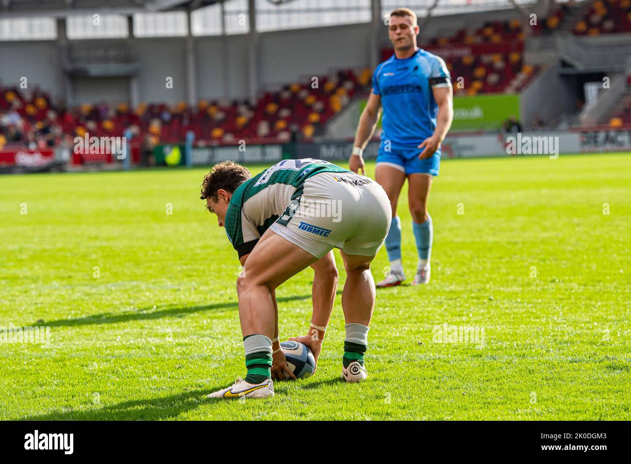 LONDON, UNITED KINGDOM. 10th, Sep 2022. Henry Arundell of London Irish ...