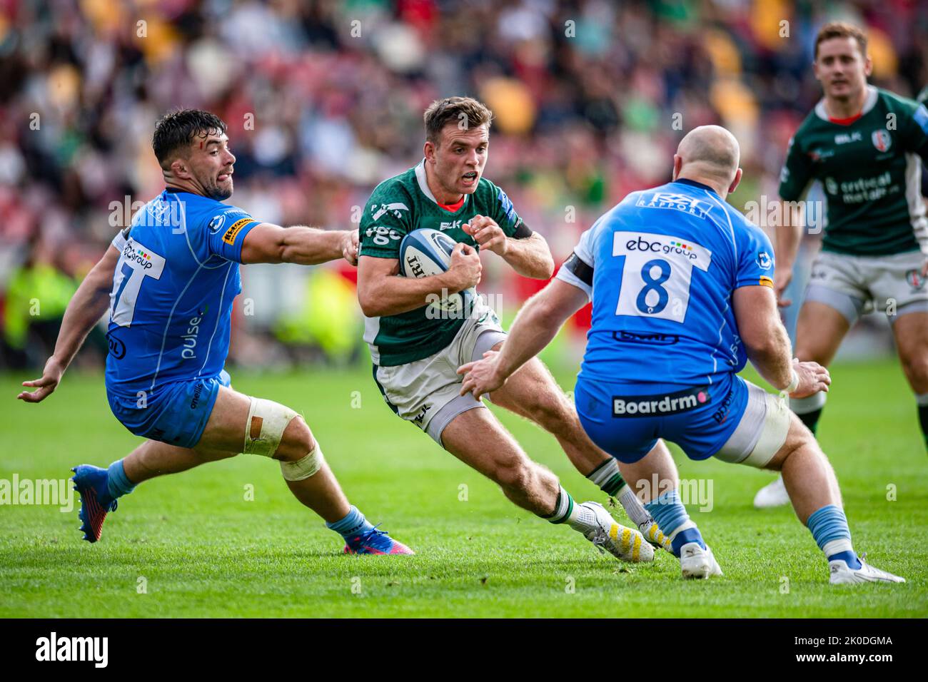 LONDON, UNITED KINGDOM. 10th, Sep 2022. Ben White of London Irish ...