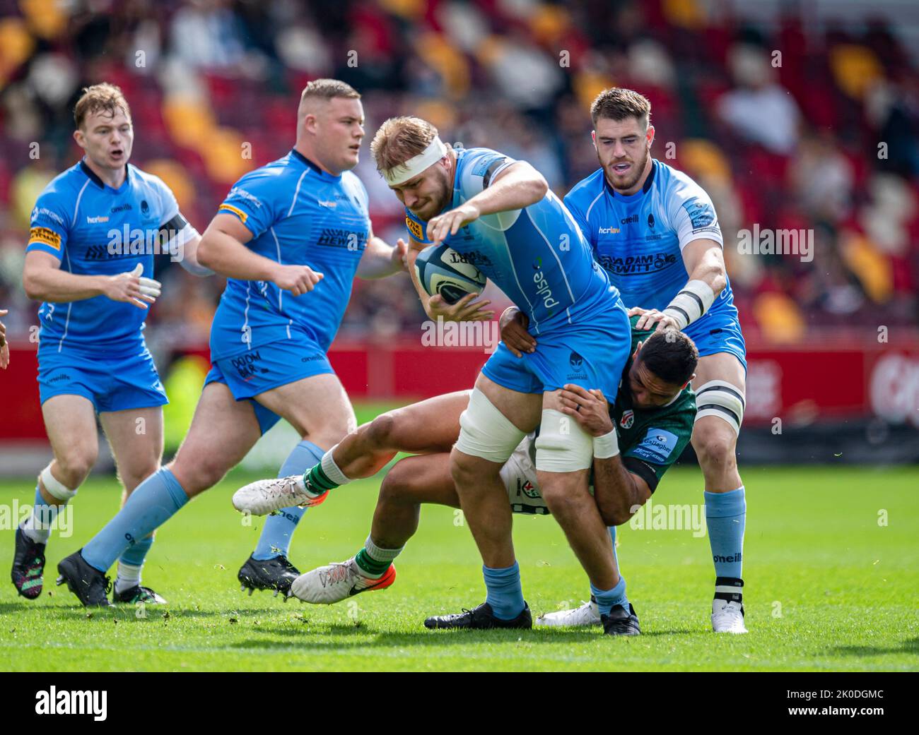 LONDON, UNITED KINGDOM. 10th, Sep 2022. Joe Batley of Worcester ...