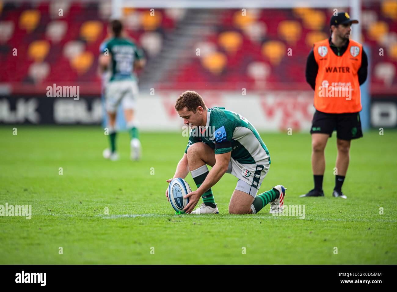 LONDON, UNITED KINGDOM. 10th, Sep 2022. Paddy Jackson of London Irish ...