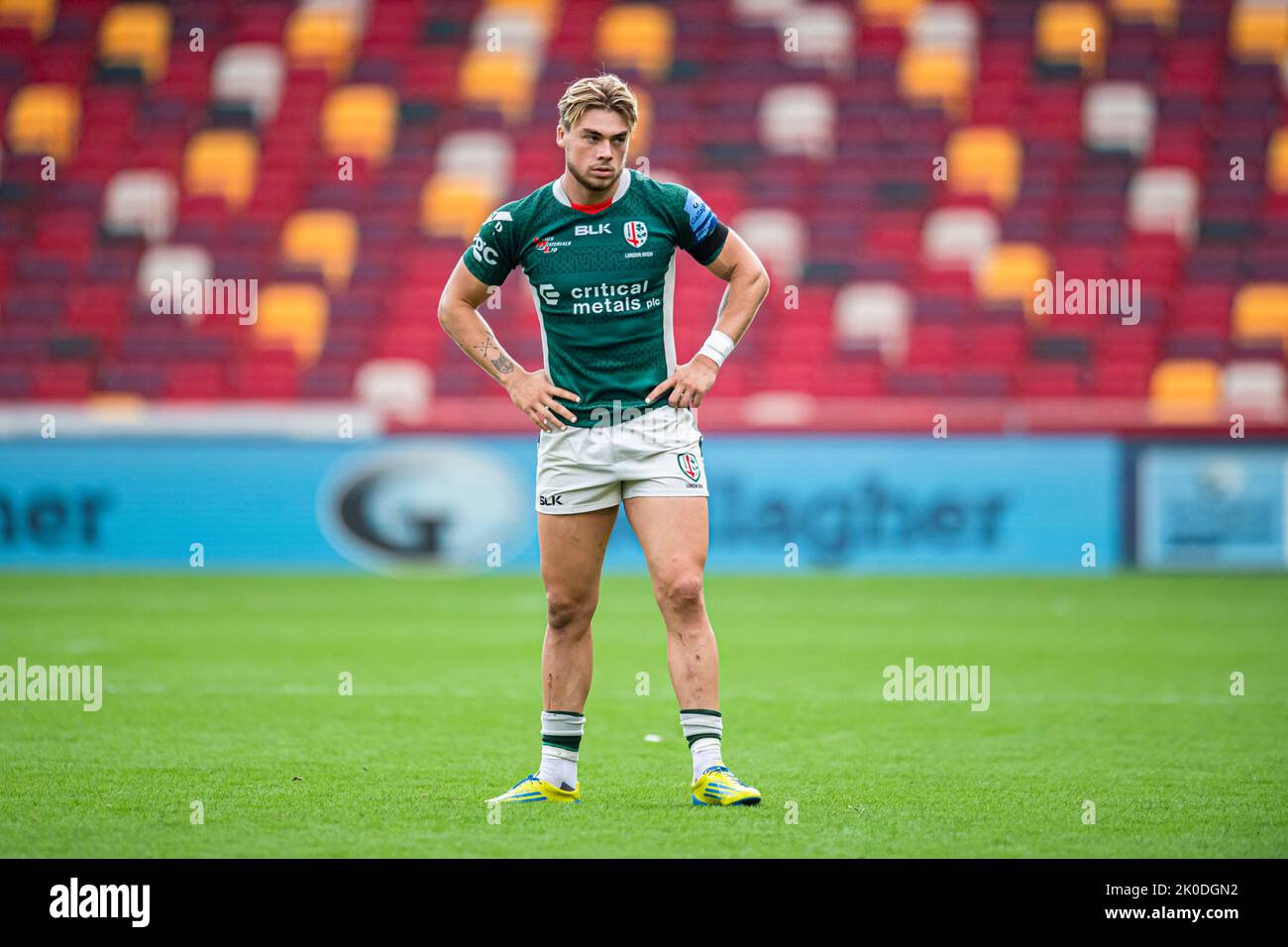 LONDON, UNITED KINGDOM. 10th, Sep 2022. Ollie Hassell-Collins of London ...