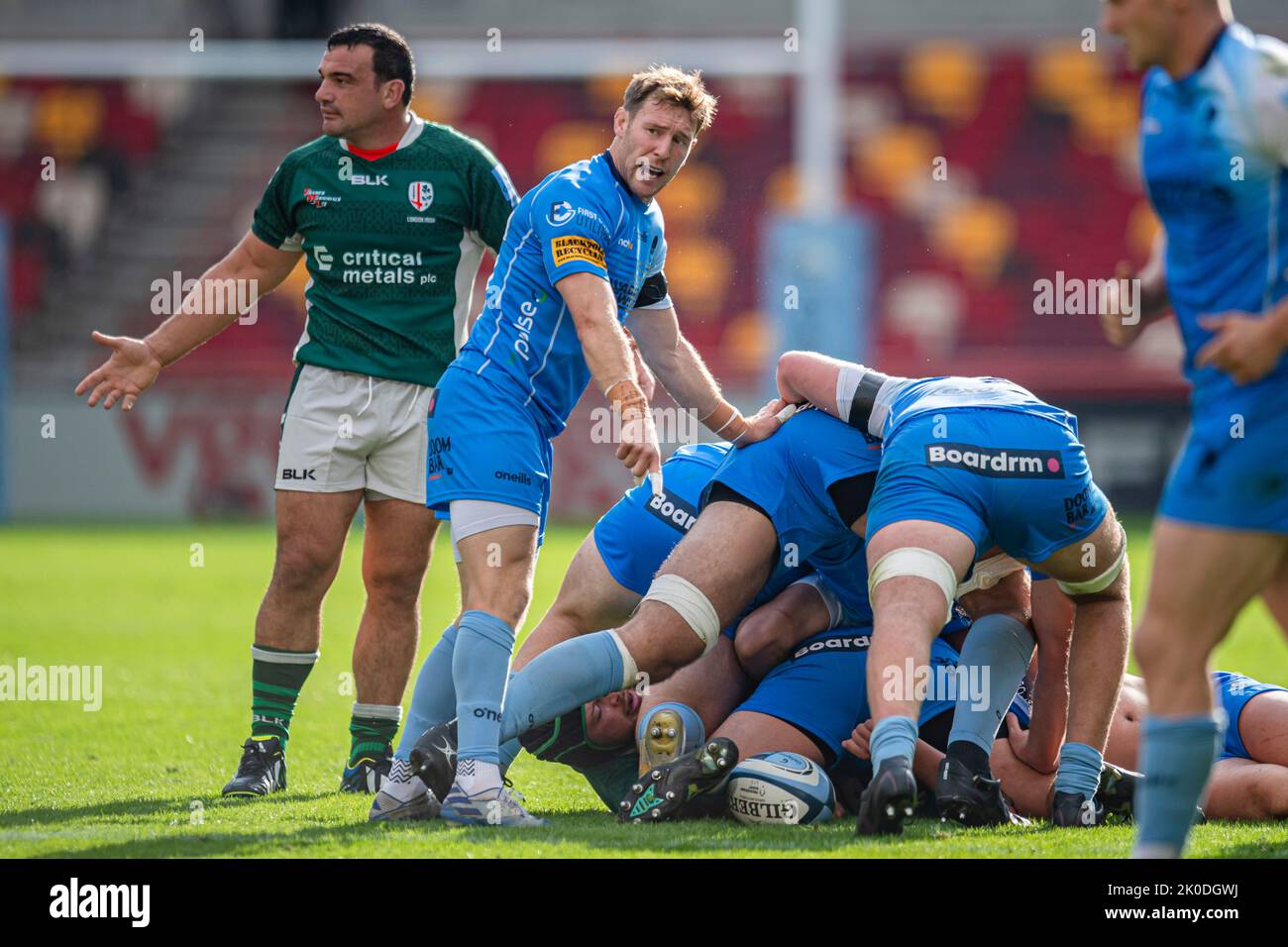 LONDON, UNITED KINGDOM. 10th, Sep 2022. Will Chudley of Worcester ...