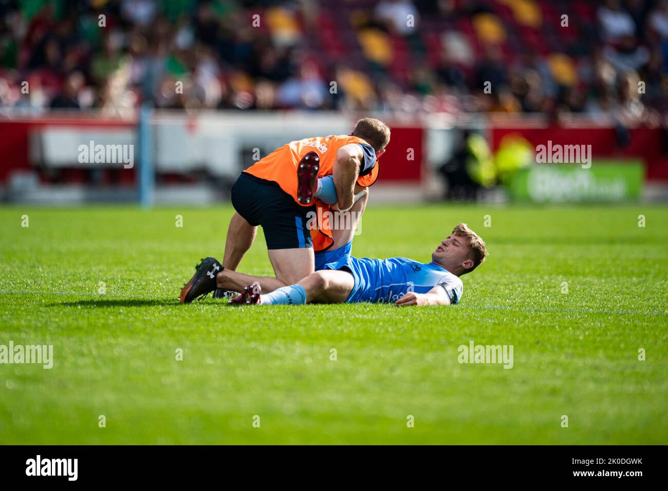 LONDON, UNITED KINGDOM. 10th, Sep 2022. Alex Hearle of Worcester ...