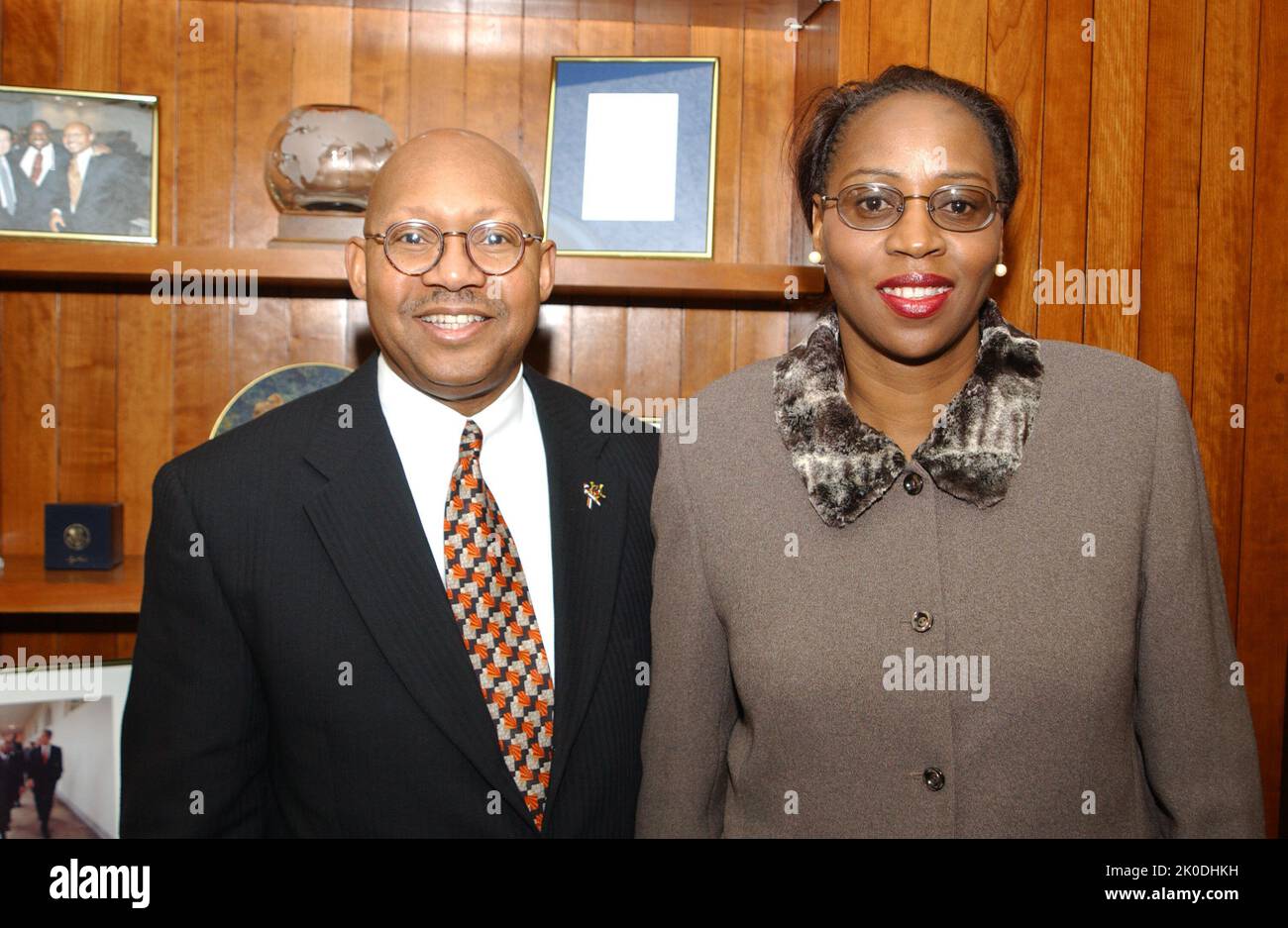 Deputy Secretary Alphonso Jackson with South African Minister of ...