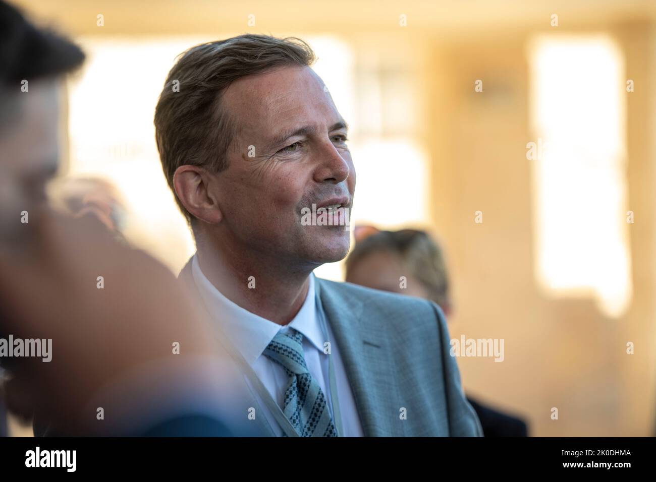 Jerusalem, Israel. 11th Sep, 2022. Steffen Seibert, ambassador to ...