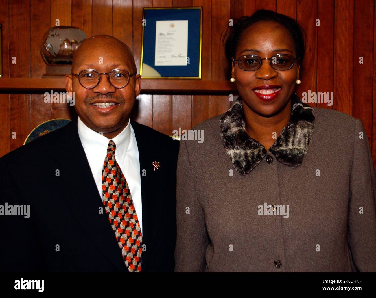 Deputy Secretary Alphonso Jackson with South African Minister of ...