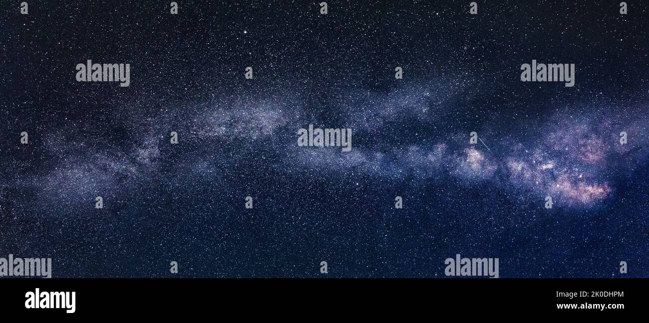 Starry night sky background Stock Photo - Alamy