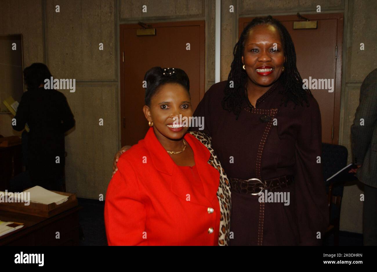 Deputy Secretary Alphonso Jackson with South African Minister of ...