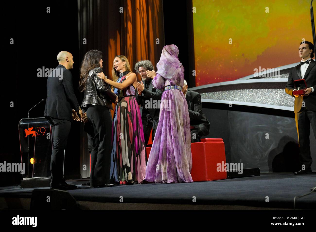 Laura Poitras , Audrey Diwan , Mariano Cohn , Leila Hatami 79th Venice ...