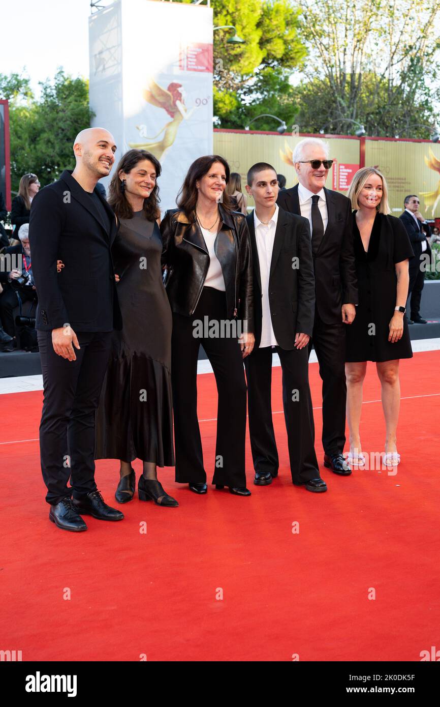 Laura Poitras , ? , ? , ? 79th Venice Film Festival Red Carpet of the ...