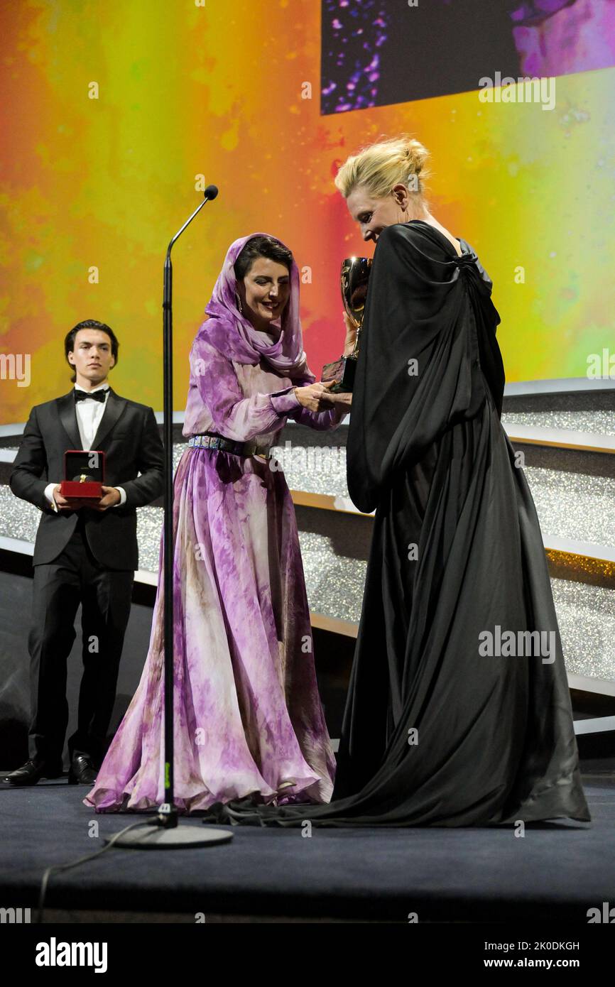 Cate Blanchett 79th Venice Film Festival Awarding ceremony Venice ...