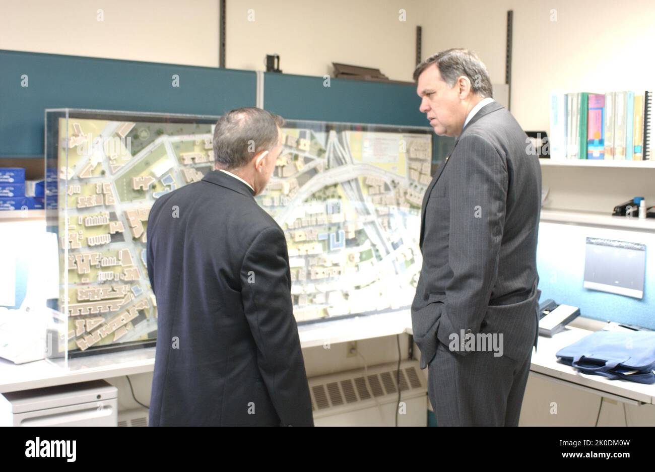 Secretary Mel Martinez in New York City with Mayor Rudolph Giuliani ...