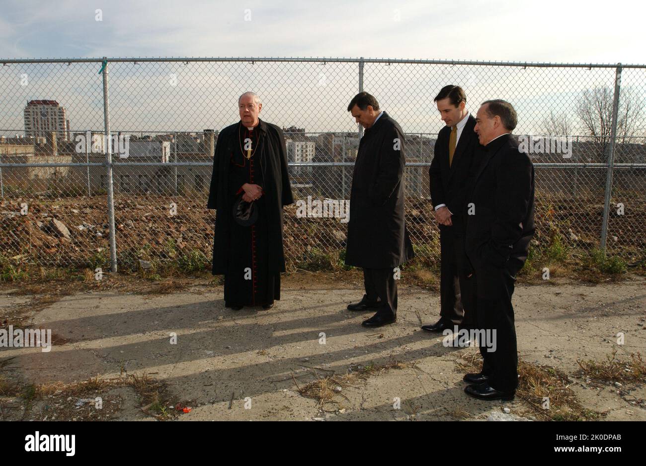 Secretary Mel Martinez in New York City with Mayor Rudolph Giuliani ...