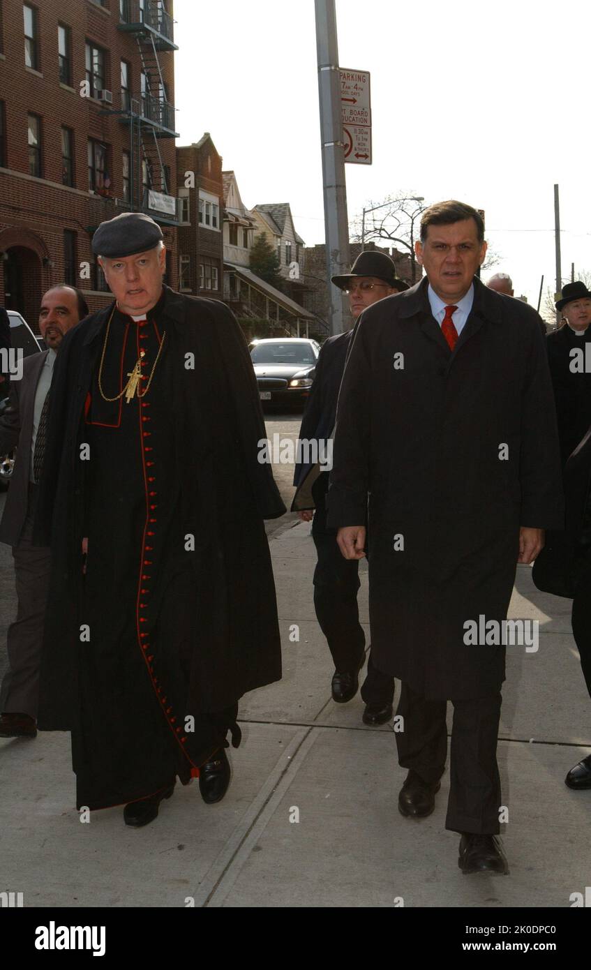 Secretary Mel Martinez in New York City with Mayor Rudolph Giuliani ...