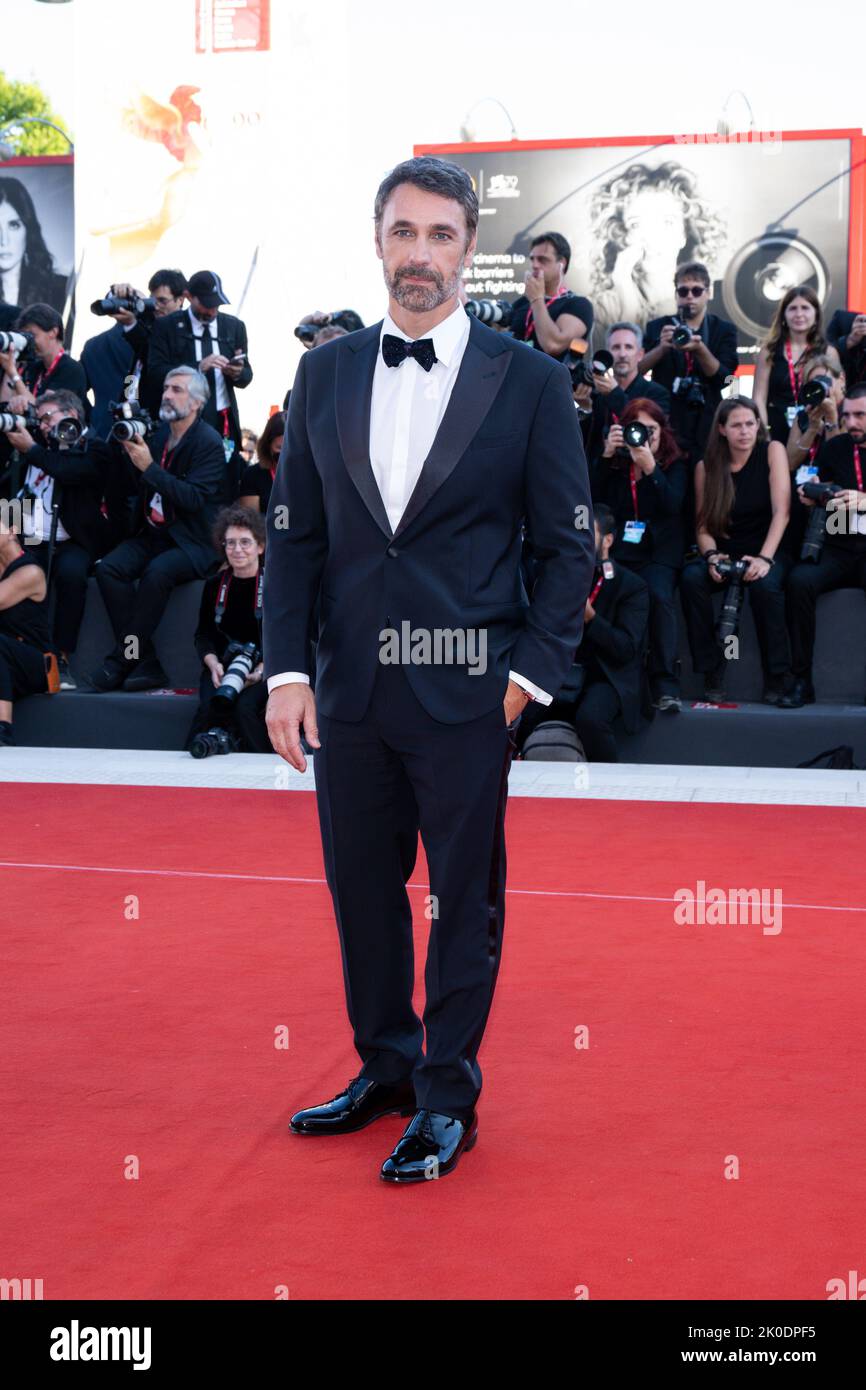 Raoul Bova 79th Venice Film Festival Red Carpet of the closing ceremony ...