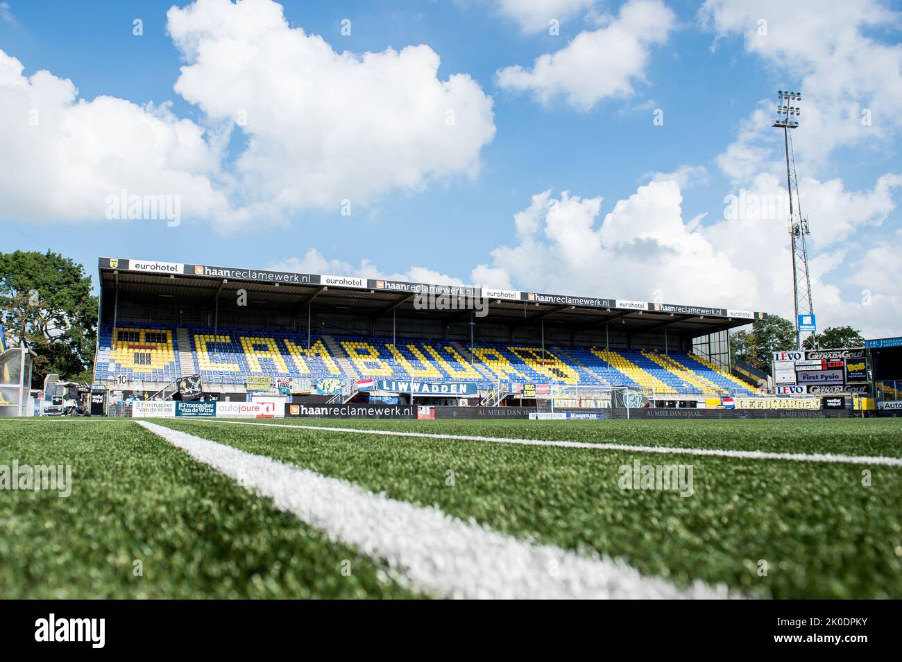 LEEUWARDEN - SC Cambuur Stadium during the Dutch Eredivisie match ...