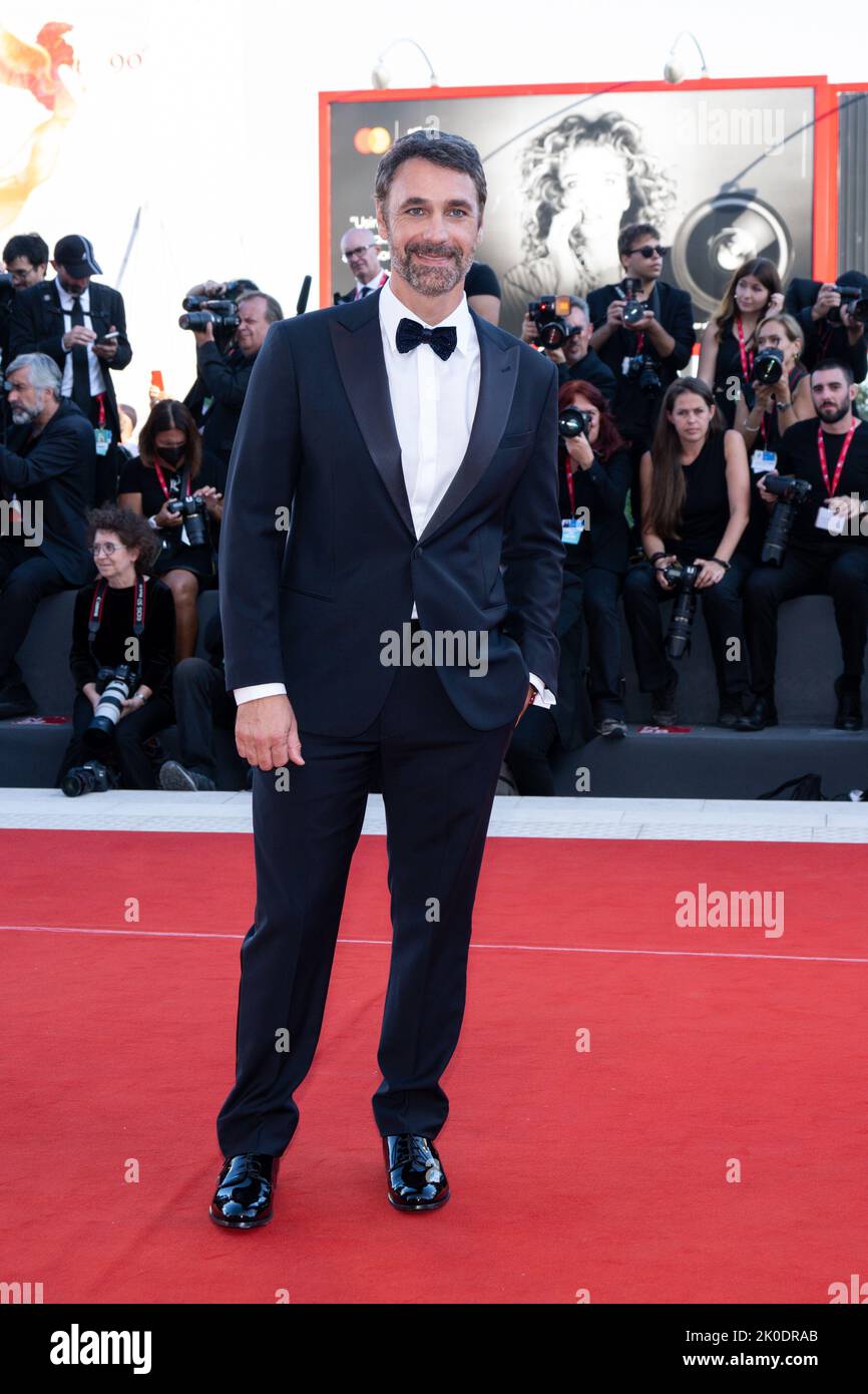 Raoul Bova 79th Venice Film Festival Red Carpet of the closing ceremony ...