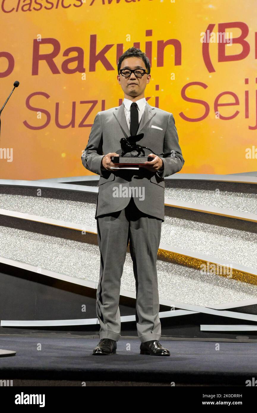 Hiroyuki Hayashi 79th Venice Film Festival Awarding ceremony Venice ...