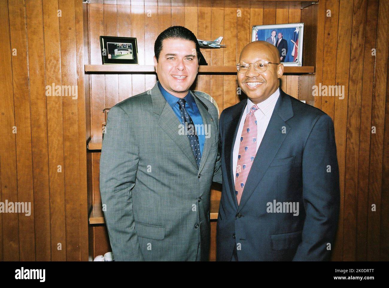 Secretary Mel Martinez, Deputy Secretary Alphonso Jackson with Mayor of ...
