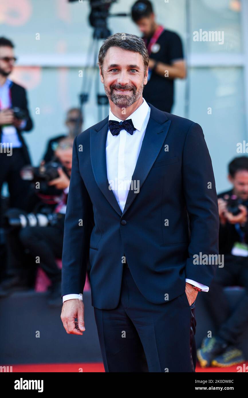Raoul Bova 79th Venice Film Festival Red Carpet of the closing ceremony ...