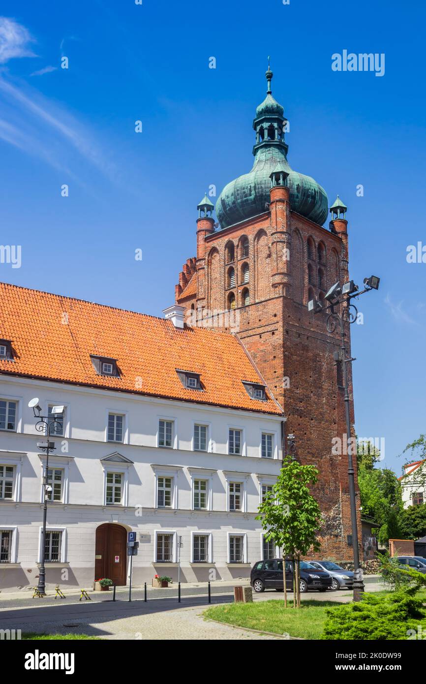 Tower of the historic castle in Plock, Poland Stock Photo - Alamy