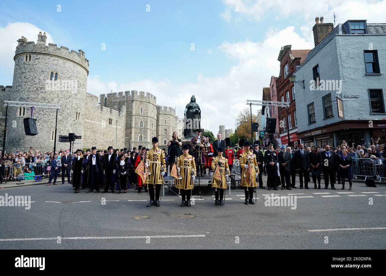 Proclamation windsor castle hi-res stock photography and images - Alamy