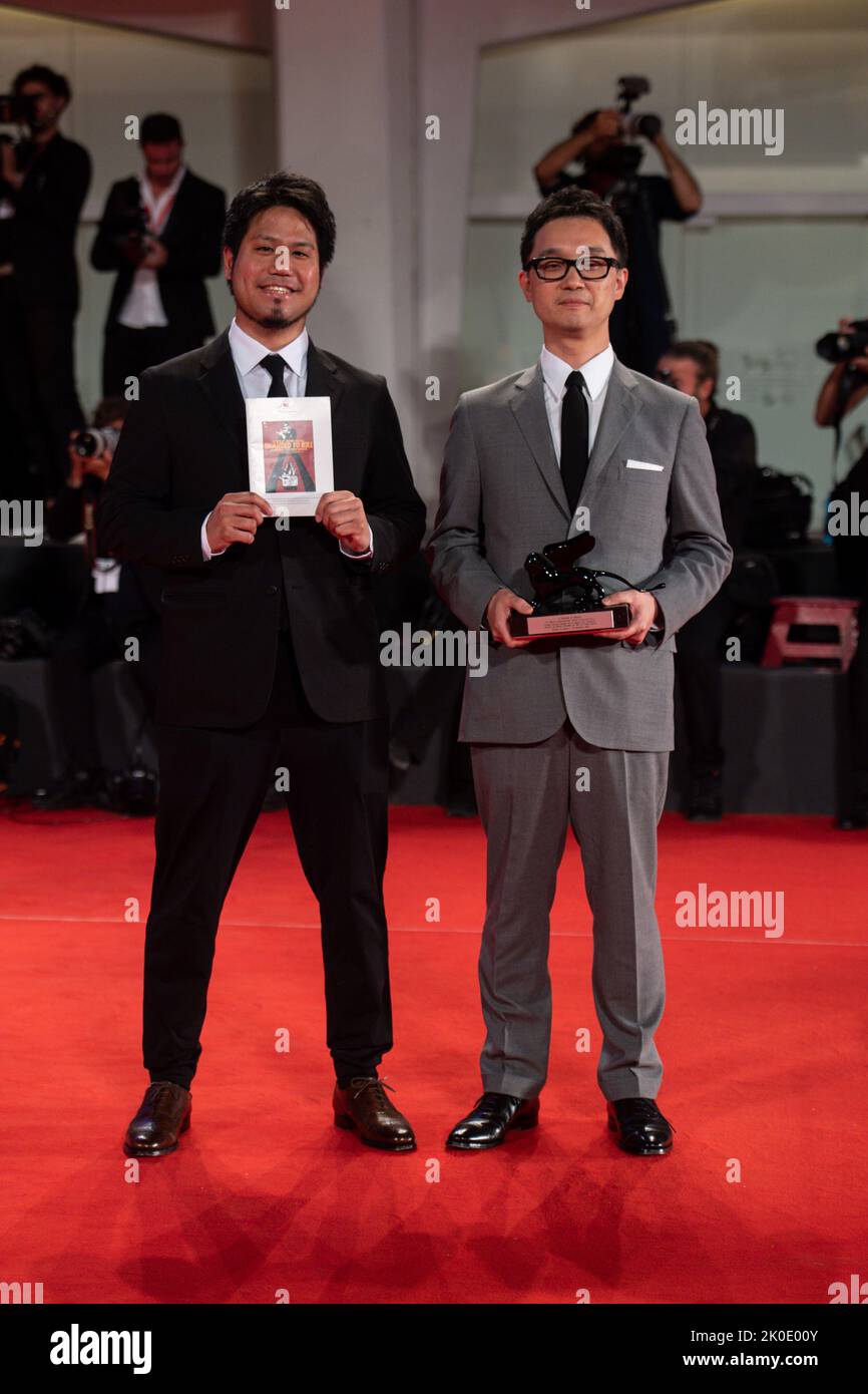 Hiroyuki Hayashi 79th Venice Film Festival Winner Red Carpet Venice ...
