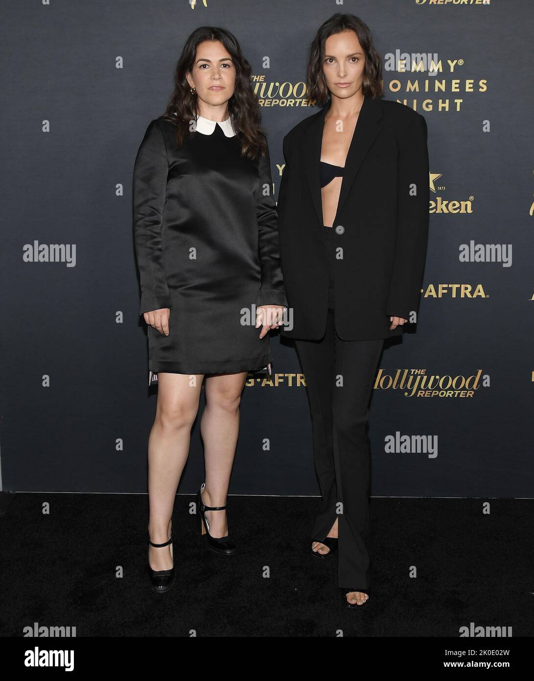 (L-R) Abbi Jacobson and Jodi Balfour arrives at The Hollywood Reporter ...