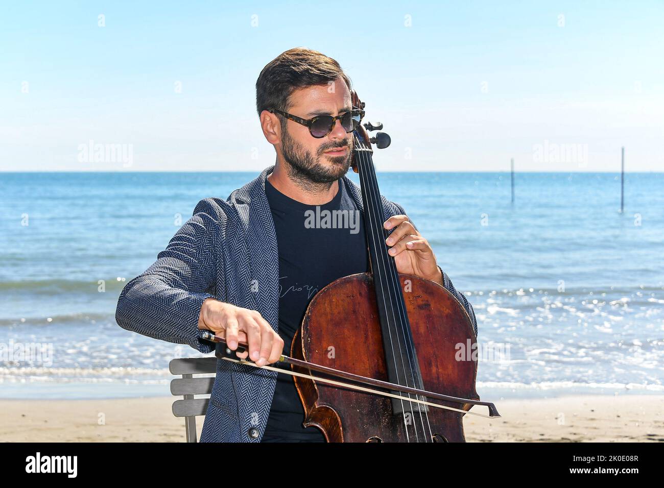 Stjepan Hauser 79th Venice Film Festival Cellist Performance on the ...