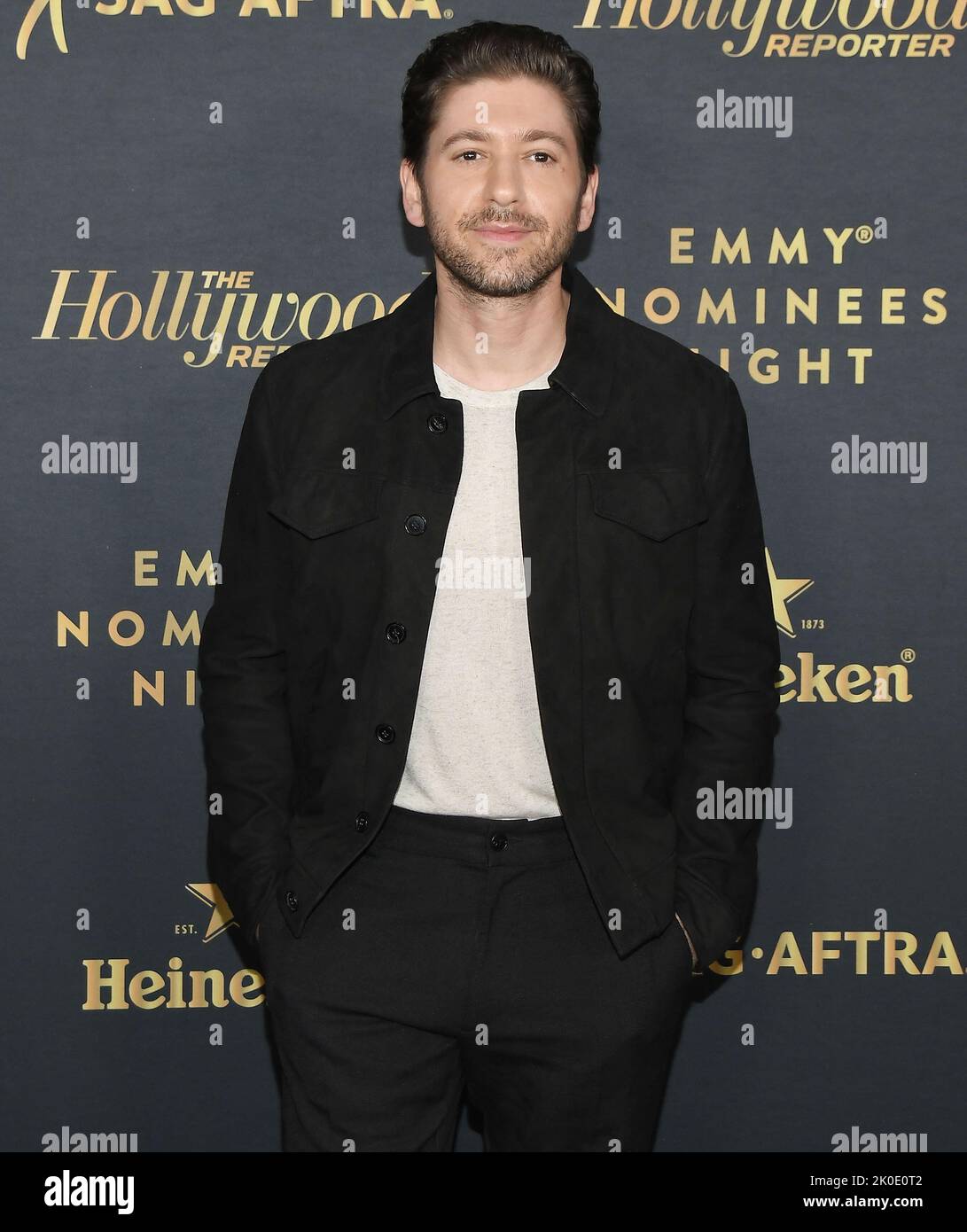 Michael Zegen arrives at The Hollywood Reporter and SAG-AFTRA's EMMY ...