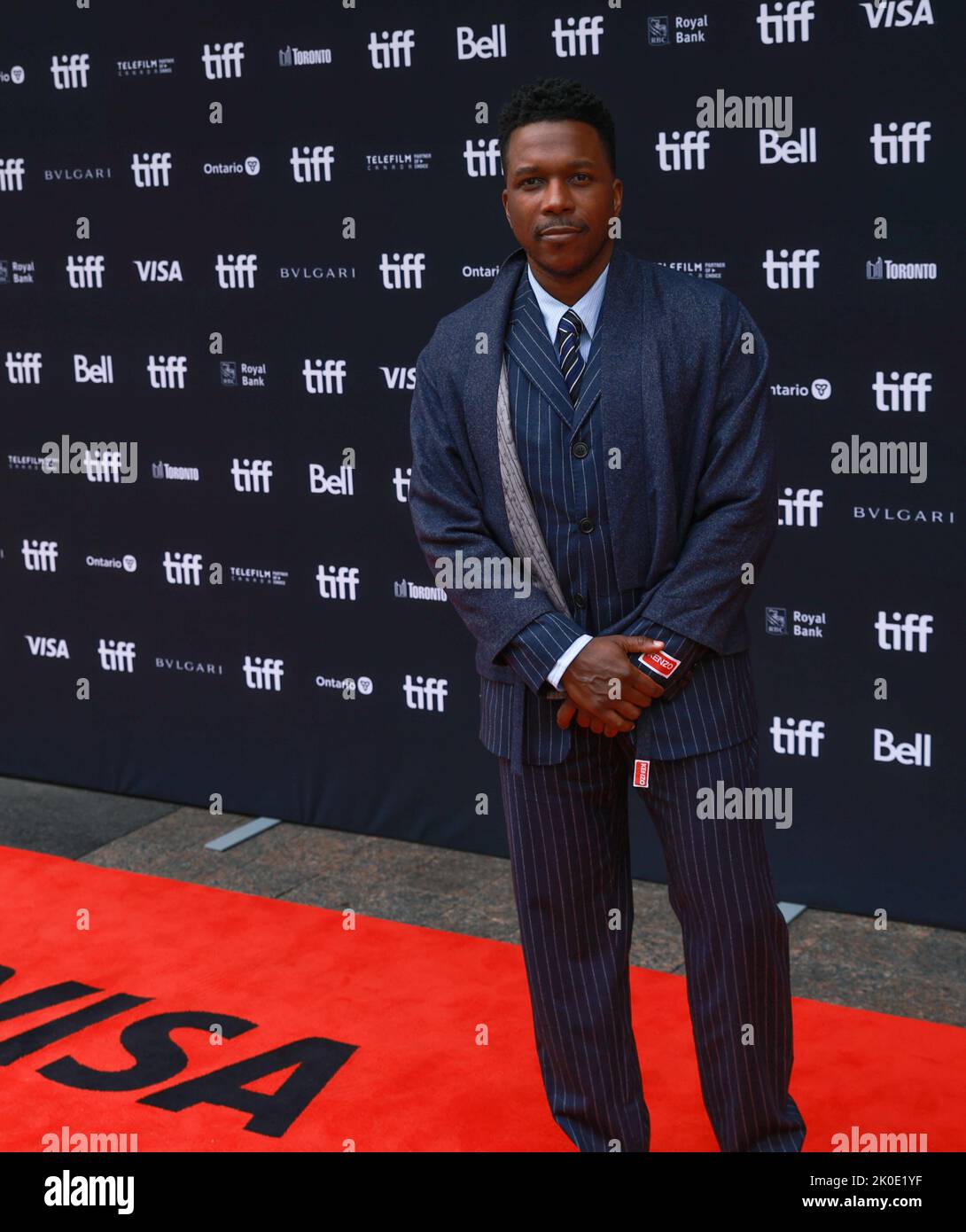 Toronto, Canada. 10th Sep, 2022. Leslie Odom Jr attends the "Glass ...