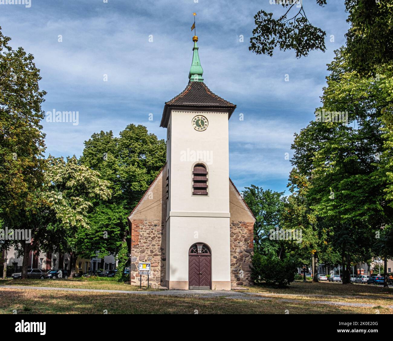Dorfkirche, Alt Reinickendorf, Berlin. Village church built between1482 ...