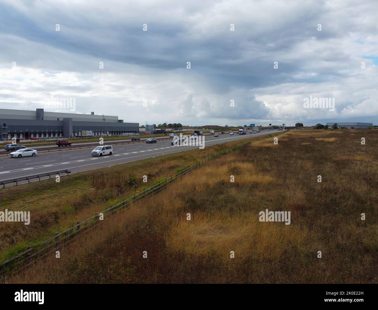 Truck elevated road landscape hi-res stock photography and images - Alamy