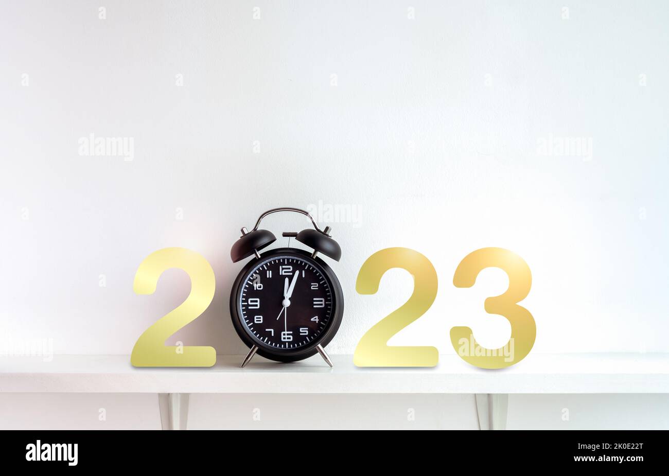 2023 Happy New year backgrounds. Golden 2023 calendar numbers with ...