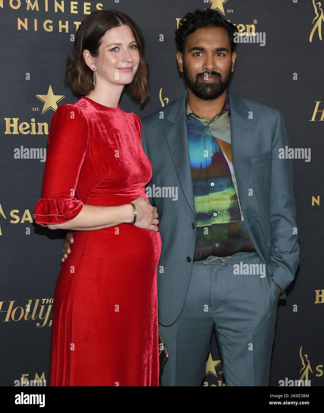 Los Angeles, USA. 10th Sep, 2022. (R-L) Himesh Patel and Wife arrives ...