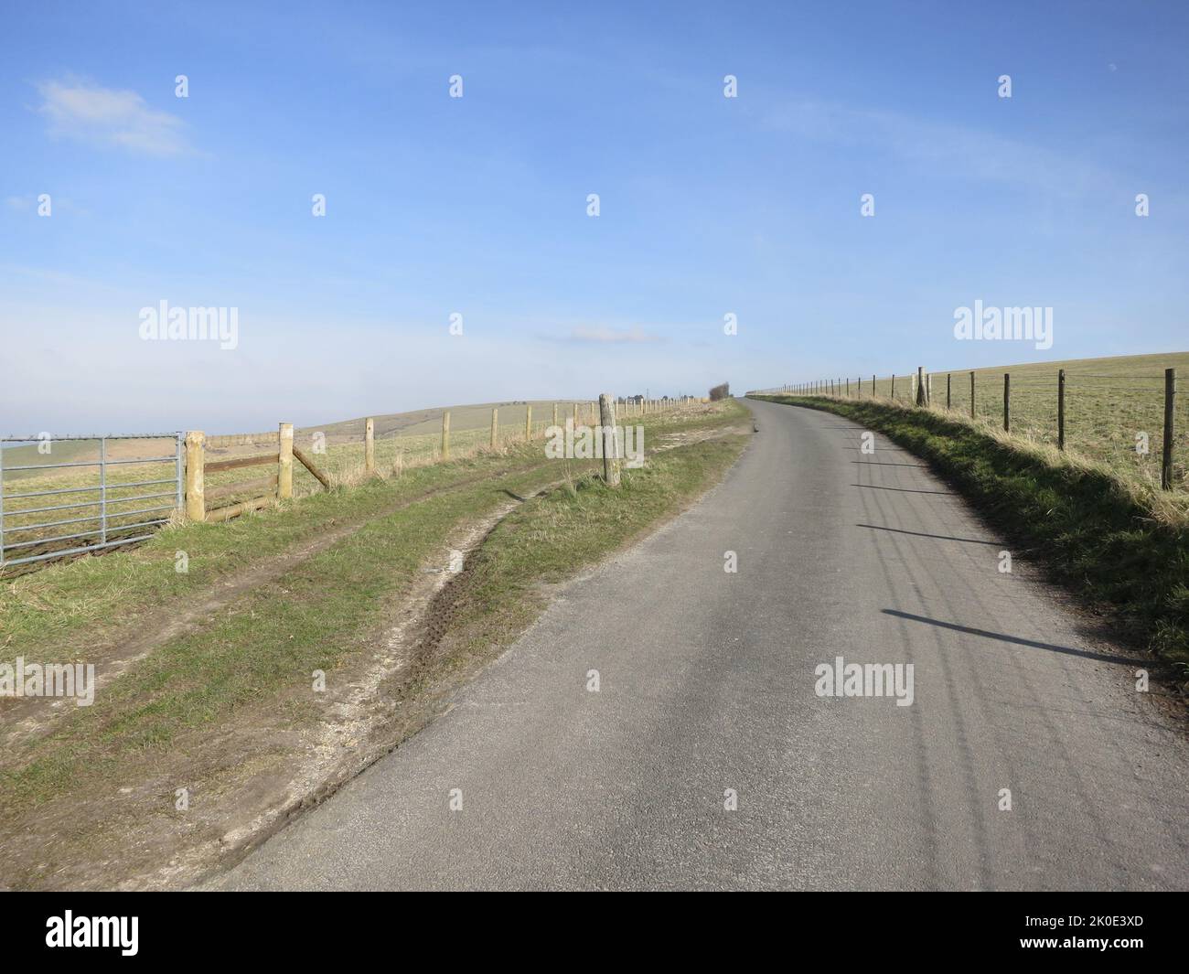The South Downs Way National trail and park. long distance footpath ...