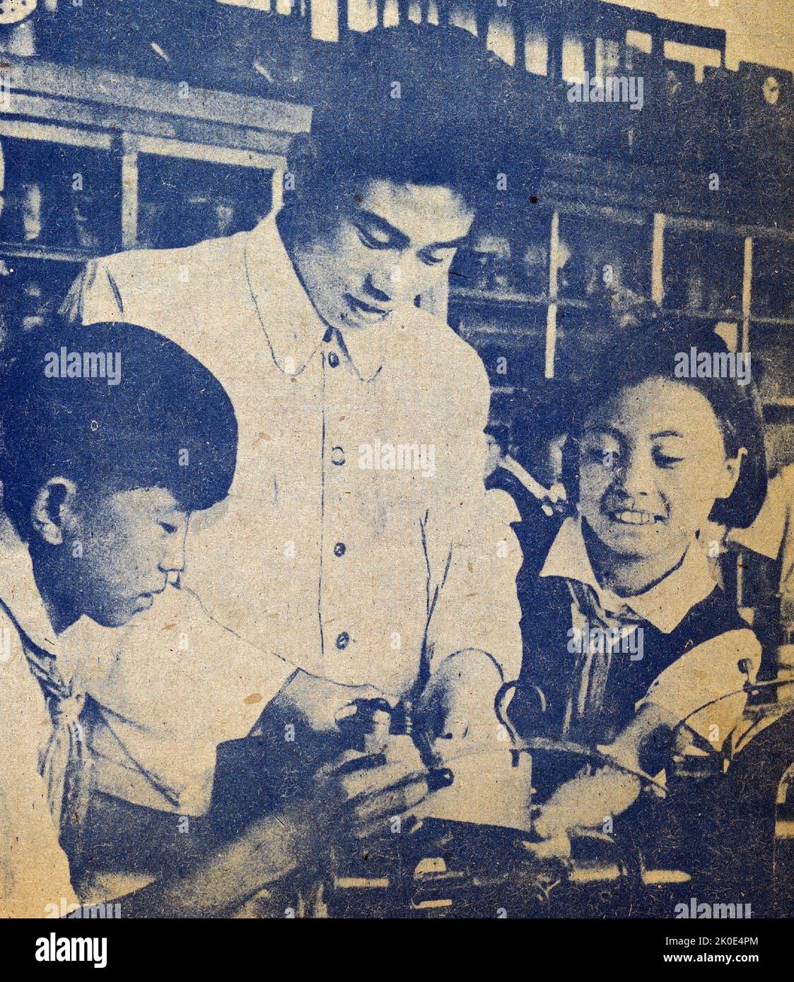 Propaganda extolling the idea of Chollima, used by Kim Il-sung to ...