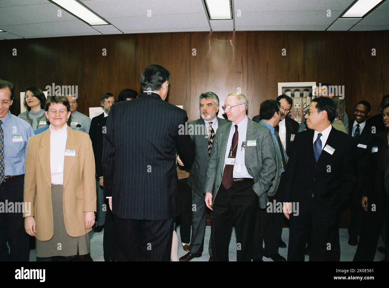 Secretary Mel Martinez Walk-Through of HUD Offices. Secretary Mel ...